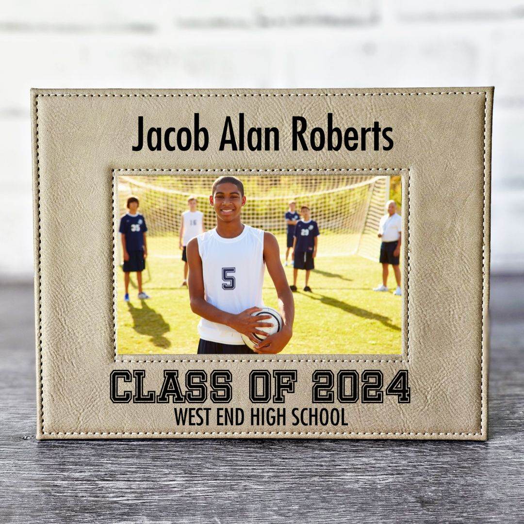 Graduation Picture Frame| Class of 2024 Graduation Gift | ILYB Designs